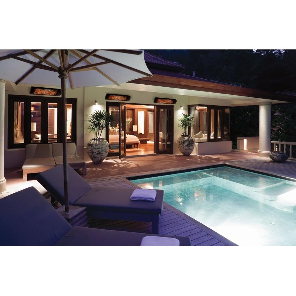 1500 W Mounted Medium Wave Electric Heater 39.38 In by Eurofase Heating ...